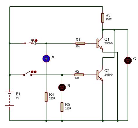 Logic Gates With Transistors Ee Diary