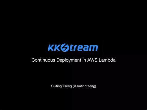 Continuous Deployment In Aws Lambda Pdf Cloud Computing Internet