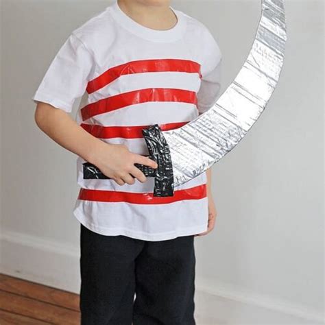 Pirate Costume Make Your Own Halloween Costume From Duct Tape