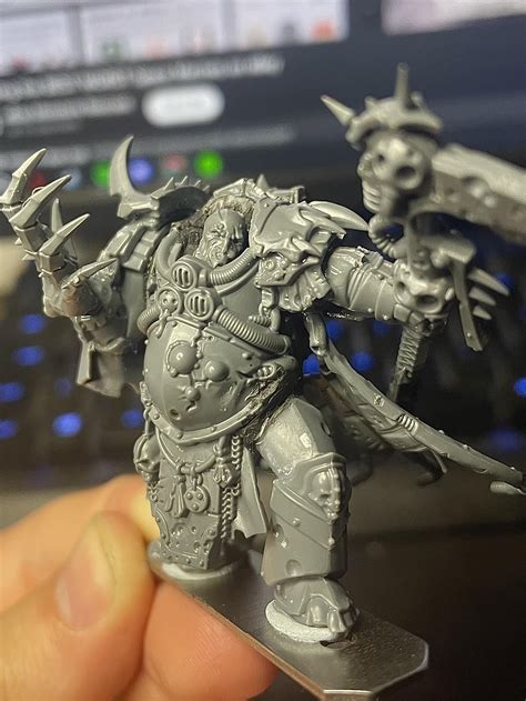 Finished Terminator Sorcerer Lord Kitbash Rchaos40k