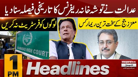 Adalat Ne Tareekhi Faisla Suna Dia News Headlines 1 Pm 06 December
