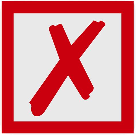 Download Wrong Incorrect Cross Royalty Free Stock Illustration Image