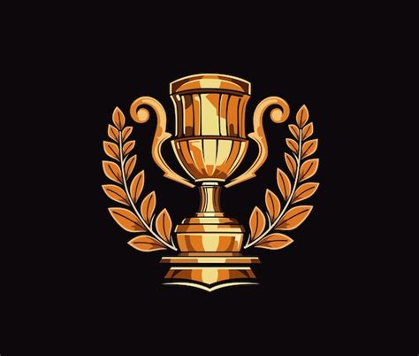 Premium Vector Trophy And Awards Golden Badges Vector Illustration