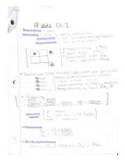 AP STATS First Semester Summary Notes 2 Pdf E L 5 5 1 L J G EX AN