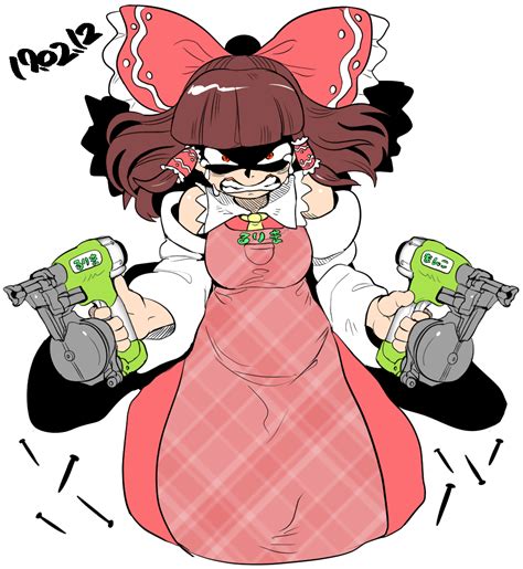 Hakurei Reimu And Rurima Touhou And 1 More Drawn By Tetugakuzonbi
