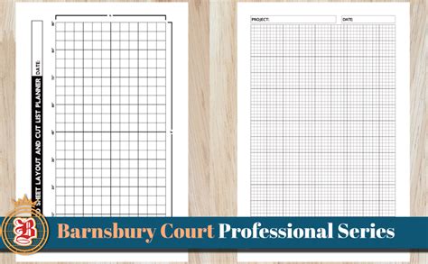 Woodworking Carpentry Graph Paper And Plywood Sheet Layout Unique