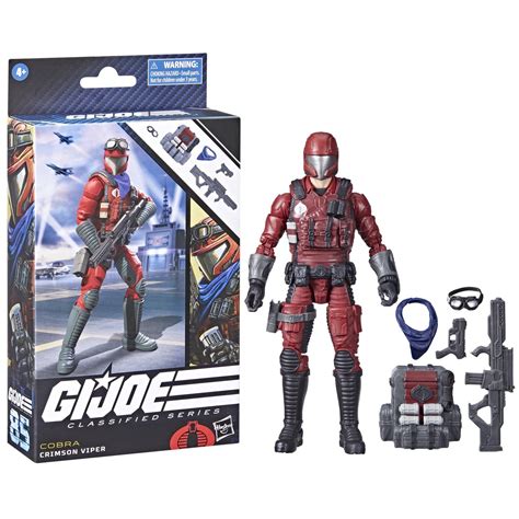 Gi Joe Classified Series 6in Crimson Viper Action Figure Collectors