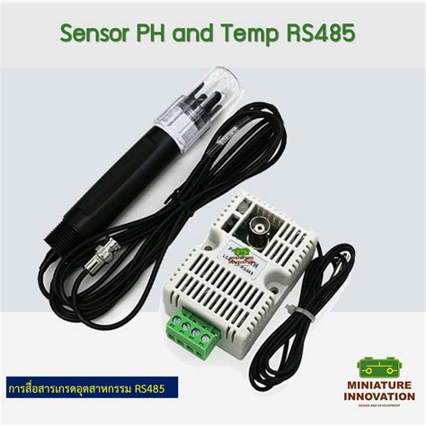 ค่า Ph อุณหภูมิ Transmitter Sensor โมดูล Rs485 เอาต์พุต Ph And