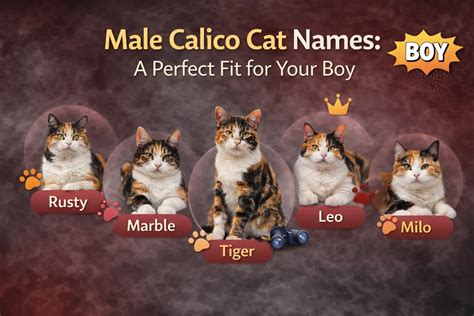 100 Unique Male Calico Cat Names Ideas