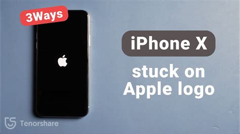 How To Fix Iphone X Stuck On Apple Logo 2021 3ways Youtube