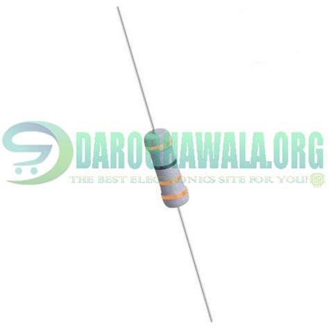 33 Ohm 1 Watt Resistor 5 Carbon Film Resistors In Pakistan