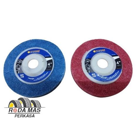 Jual TORA Mata Gerinda Poles Nylon Fiber Polishing 4 Inch Stainless