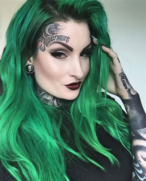 Discover 52 Green Hair Phase And Cabelo Verde Ideas Dark Green Hair