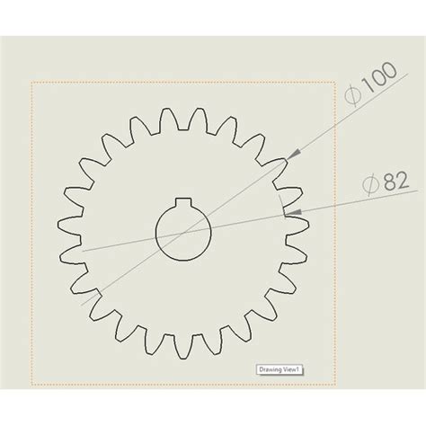 Jual Gear Spur M4 Ukuran Custom Material S45C Roda Gigi Lurus Diameter