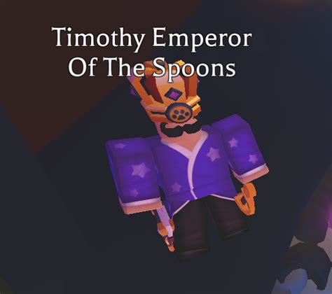Timothy Emperor Of The Spoons Adopt Me Wiki Fandom