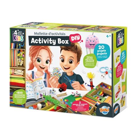 Buki Knutselkoffer Activiteiten Box 800 Accessoires Vanaf 4 Jaar