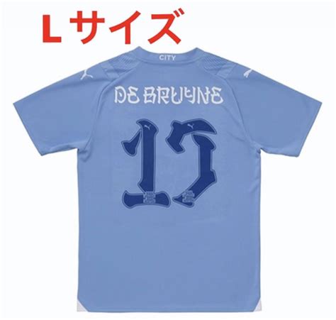 プーマ×マンチェスター・シティ Fc×ブラックアイパッチ デブライネ Lサイズ メルカリ