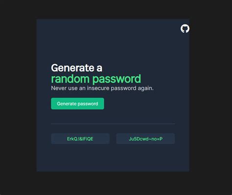 GitHub Fagrak Password Generator Password Generator App For Scrimba