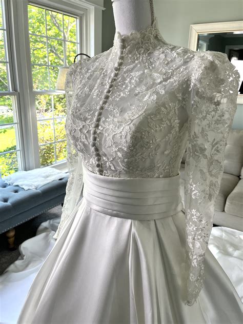 4 In 1 Grace Kelly Inspired Wedding Dress Brides Tailor