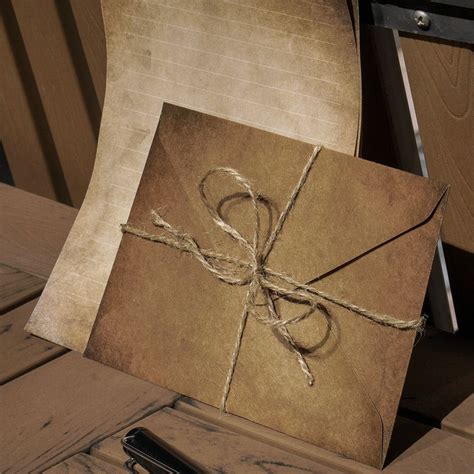 Class101 매니토 레트로 편지지 빈티지 마끈 세트