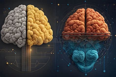 Ai Generated Illustration For The Concept Of Mathematical Mastery Stock Illustration