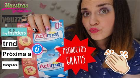 COMO CONSEGUIR PRODUCTOS Y MUESTRAS GRATIS SIN SER YOUTUBER YouTube
