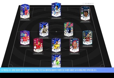 피파 다시 시작해서 천억 레버쿠젠 맞춰봤는데 훈수좀ㅎㅎ Ea Fc 온라인 에펨코리아