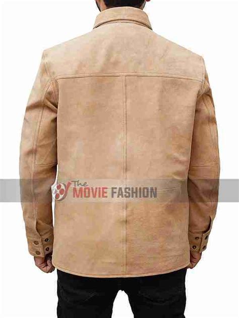 Supernatural Mark Pellegrino Suede Leather Jacket