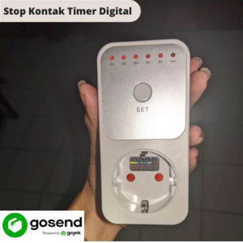 Jual Stop Kontak Timer Digital Listrik Switch Otomatis Mati 10 Jam Kode Br10 Di Seller Smart