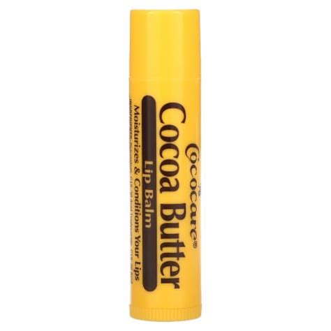 Cococare Cocoa Butter Lip Balm 015 Oz 42 G 1 Count Kroger