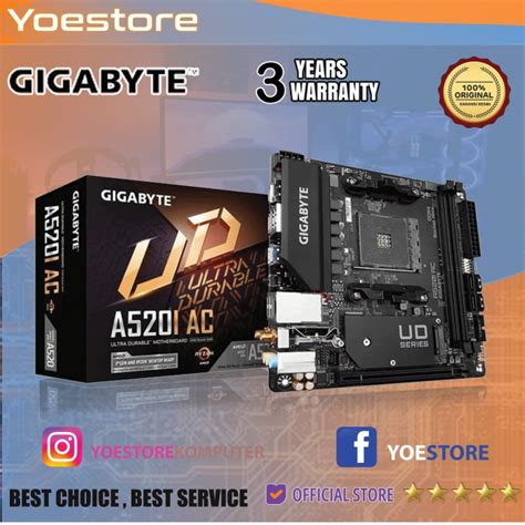 Jual Gigabyte A I Ac Am Amd Mini Itx Di Seller Velvet Store Cengkareng Timur Kota Jakarta