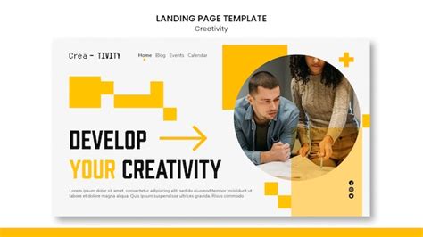 Modèle De Créativité Design Plat Psd Gratuite