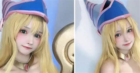 Perpaduan Yang Cantik Gadis Manis Berubah Menjadi Black Magician Girl