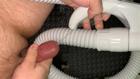 Fat Guy With A Small Penis Cumming On A Vacuum Cleaner Hose Xhamster