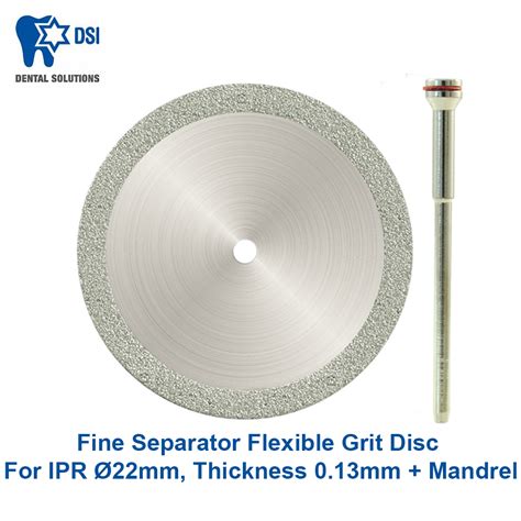 Dsi Flexible Diamond Separator Ipr Disk Ø22mm Single Sided Fine Thick 0