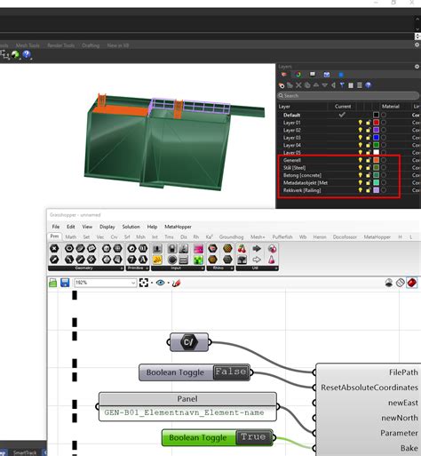 scripteditor after project built outputs are not grasshopper objects