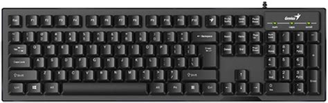 Genius Kb 102 Wired Smart Keyboard F1 F12 Function Keys Floating Keycap Type 1 5m Cable