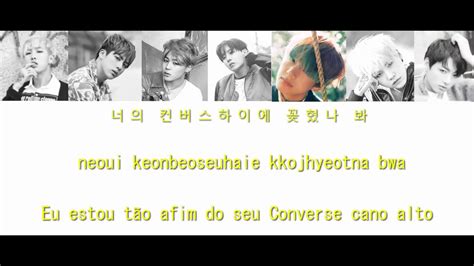 LEGENDA PT BR BTS Converse High Color Coded Lyrics Hangul Romanização Português BR