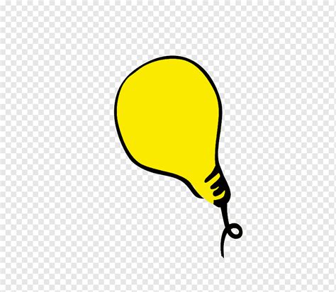 가벼운 만화 그림 전구 조명 램프 조명 효과 Png Pngwing