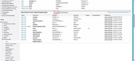 creating and mapping custom fields salesforce classic home