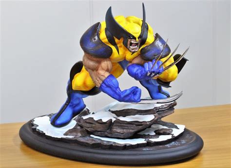 Mvc Wolverine Statue Toys And Games Bricks And Figurines On Carousell