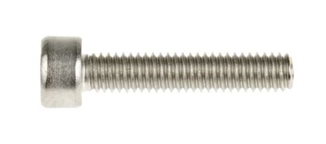 RS PRO RS PRO Plain Stainless Steel Hex Socket Cap Screw DIN M X Mm RS