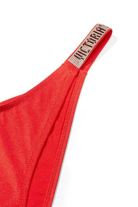 Buy Victorias Secret Shine Strap Brazilian Swim Bikini Bottom From The