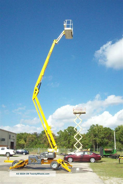 Bil Jax 55xa Boom Lift 4 Wheel Drive 61 Height Auto Leveling
