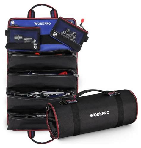 Workpro 워크프로 공구함 공구박스 가방 도구 분리형 정리 보관 6 주머니 전기 차량 티몬