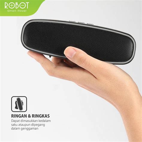 Jual Robot Speaker Wireless Speaker Bluetooth Mini Super Bass Rb210 Hi Fi Portable Audio Speaker