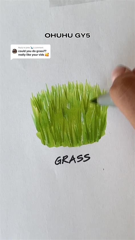 How To Draw A Grass Texture