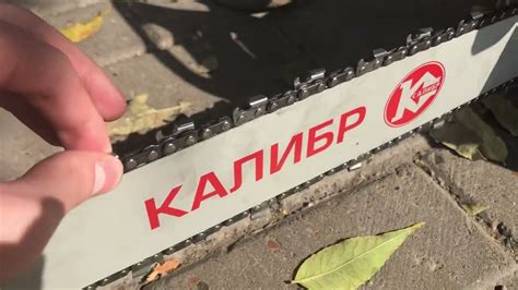 Бензопила калибр - YouTube
