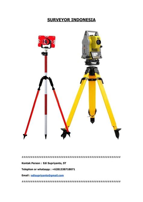 Surveyor Indonesia Jasa Layanan Service Survey Pemetaan Land Survey