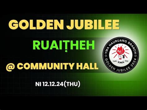 2024 GOLDEN JUBILEE YMA HAURUANG BRANCH YouTube